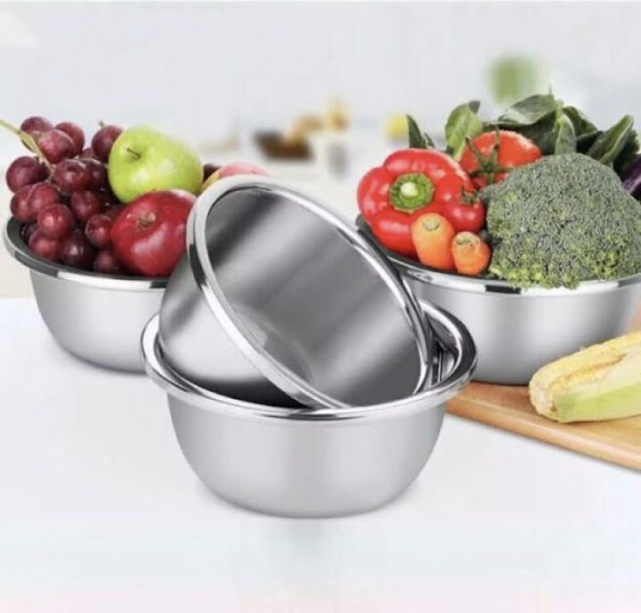 baskom stainless stell | Lazada Indonesia