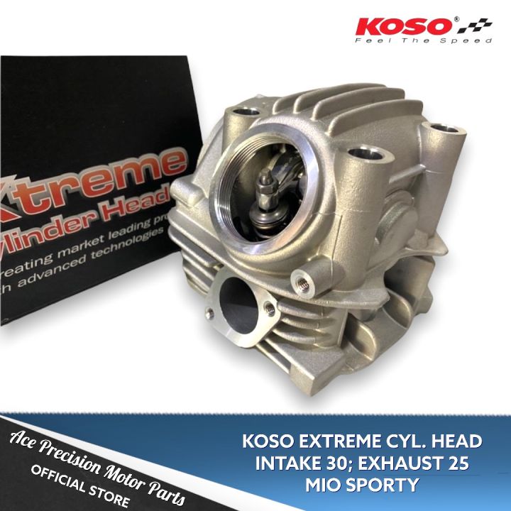 Koso Extreme Cylinder Head Mio Sporty, Soul Carb, Amore, Nouvo (Intake ...