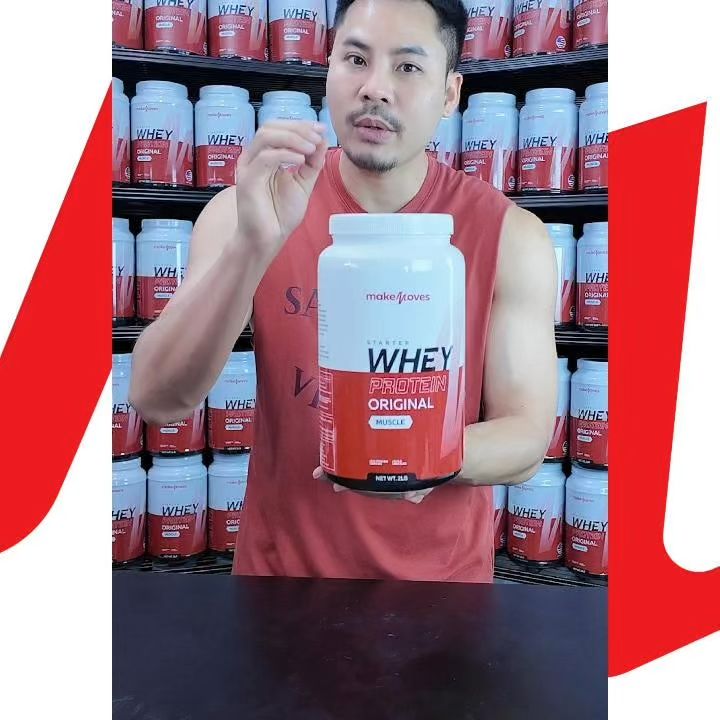 WHEY Original high Protein สูตรเพิ่มกล้ามเนื้อ โปรตีน 24 กรัม แบบถุง ...