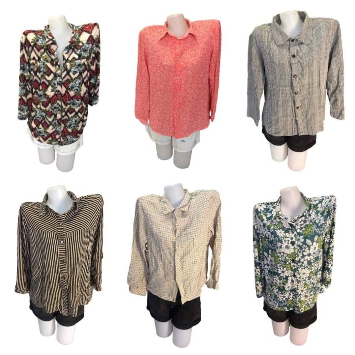 Women Long Sleeve Vintage Style Ukay Ukay Finds - Set 1 | Lazada PH