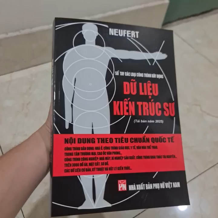 Sách- Dữ Liệu Kiến Trúc Sư Neufert Bản Mới Nhất 2025 | Lazada Việt Nam