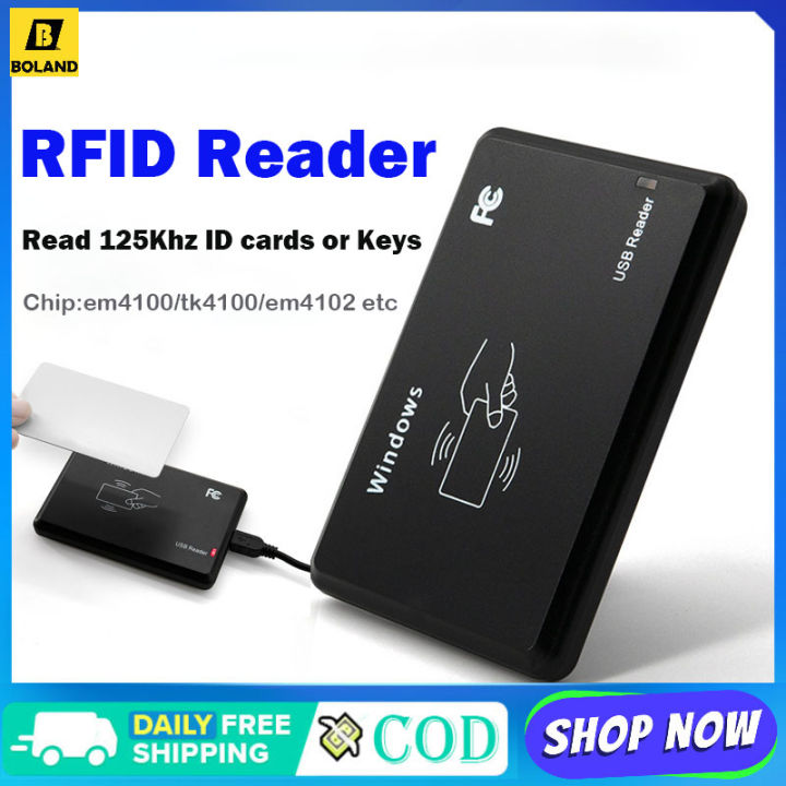 Boland RFID Reader USB Port EM4100 TK4100 125khz ID Contactless ...