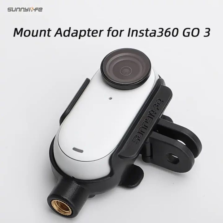 Sunnylife for Insta360 GO 3 Mount Adapter Protective Frame Cage ...