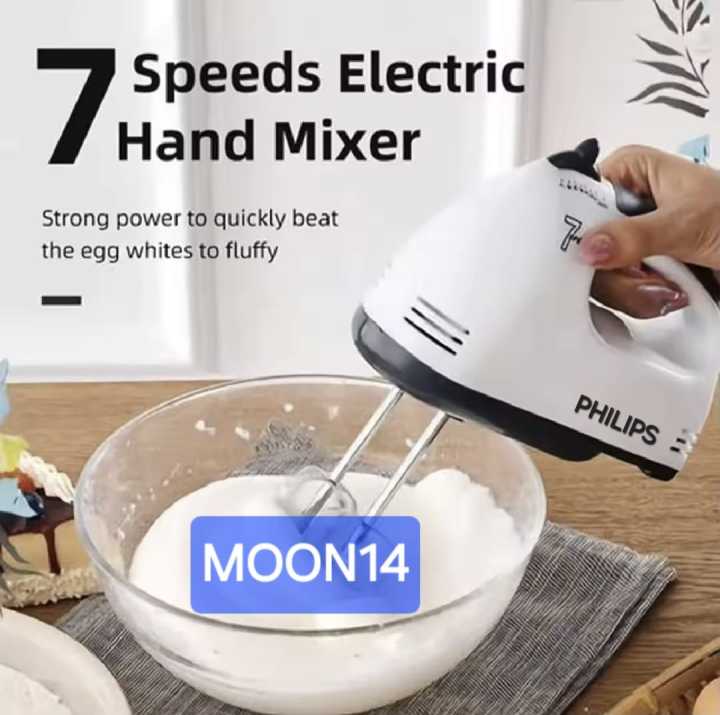 HAND MIXER PHILIPS 7 KECEPATAN HAND MIXER PHILIPS TURBO | Lazada Indonesia