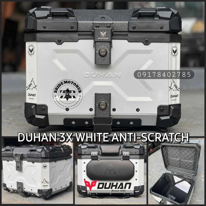 Duhan 45L Alloy Top Box ( WITH BACKREST ) | Lazada PH