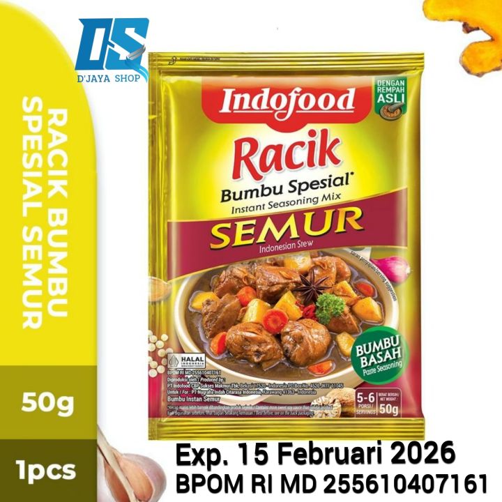 Indofood Bumbu Spesial Racik Semur 50g | Lazada Indonesia