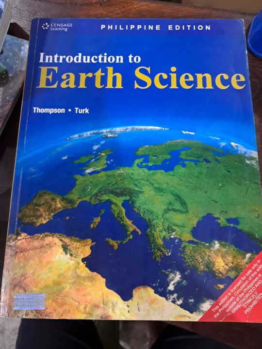 Introduction to Earth Science by Thompson Turk | Lazada PH