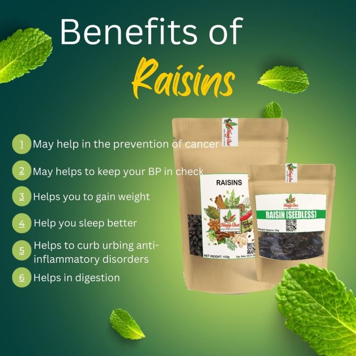 NanaysBest Raisins 50 Grams | 100 Grams | 200 Grams | Lazada PH