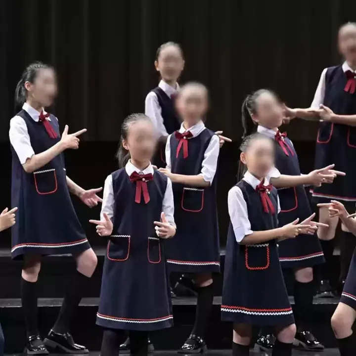 Children's Choral Performance Outfit School Style Primary And Middle ...