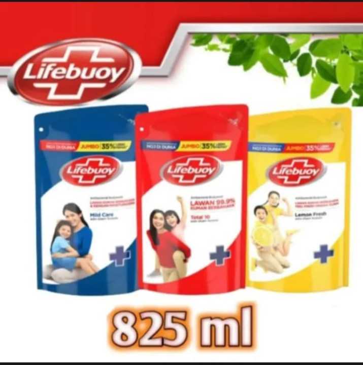 Lifebuoy body wash Sabun cair 3 varian Merah biru kuning | Lazada Indonesia