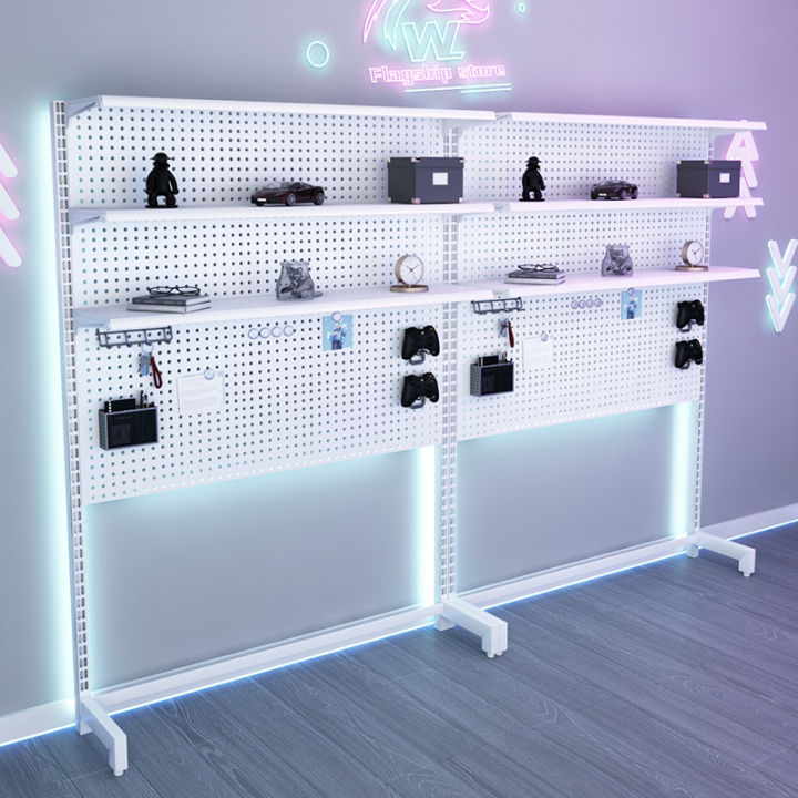 Modern Minimalist Metal Storage Rack Desk Organizer Computer Table ...