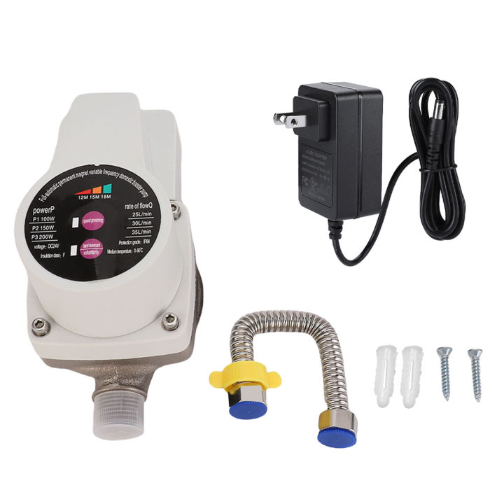 Water Pressure Booster Pump Automatic Quiet 3 Speeds Brushless Motor ...