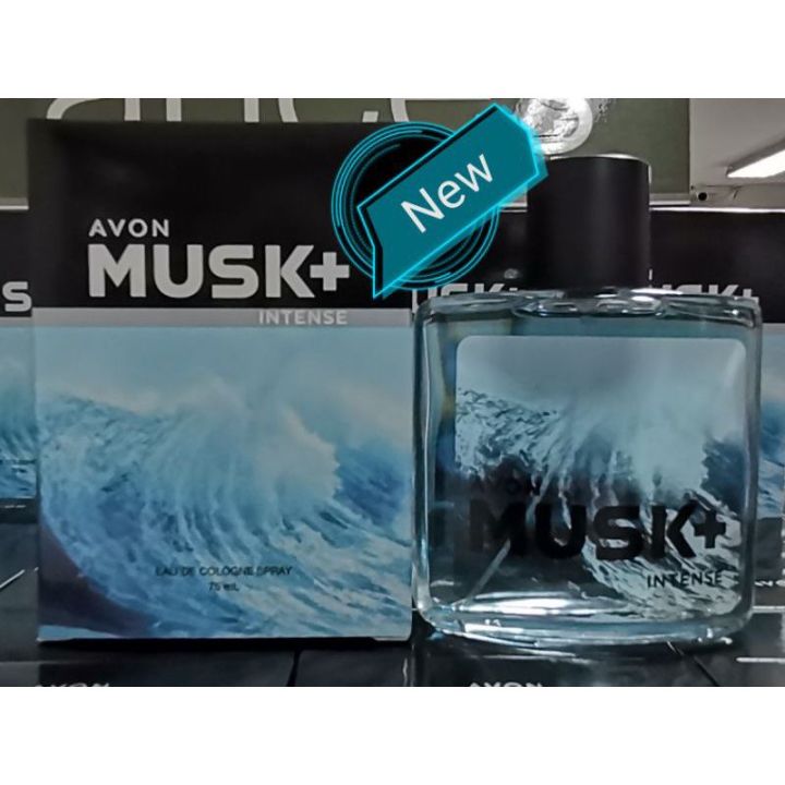 AVON Musk Intense Eau De Cologne Spray Men's Fragrance 75ml | Lazada PH