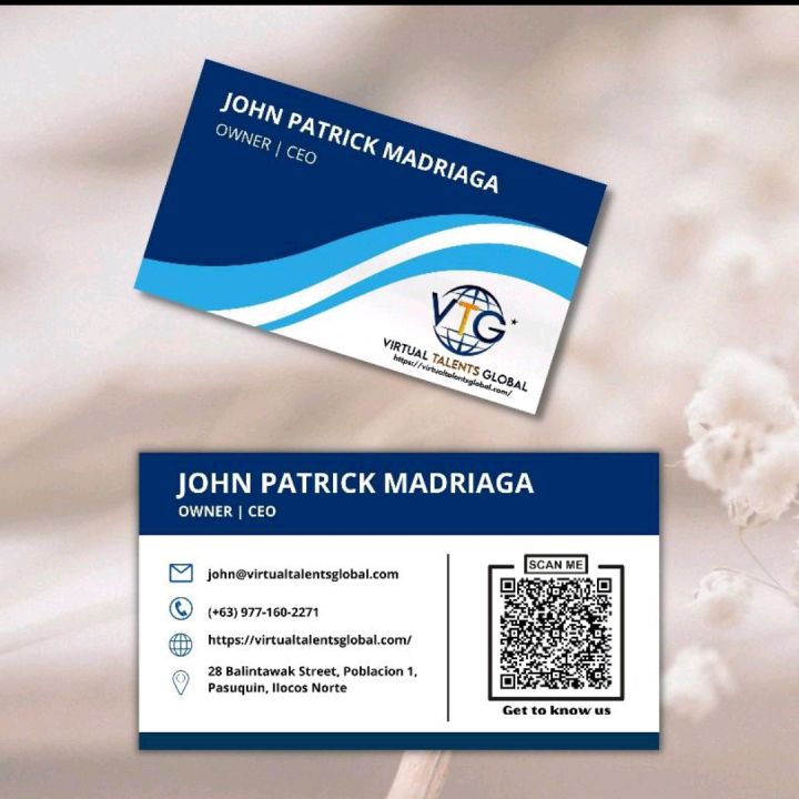 CUSTOMIZED/PERSONALIZED CALLING CARD - LOYALTY CARD - THANK YOU CARD ...