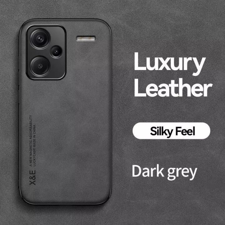 LE/LEATHER CASE MAGNETIC SUEDE CASING PREMIUM BULU DOMBA HALUS HYBRID ...