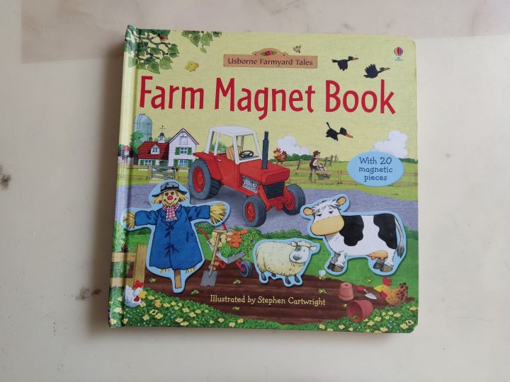 Usborne Farm Magnet Book | Lazada.co.th
