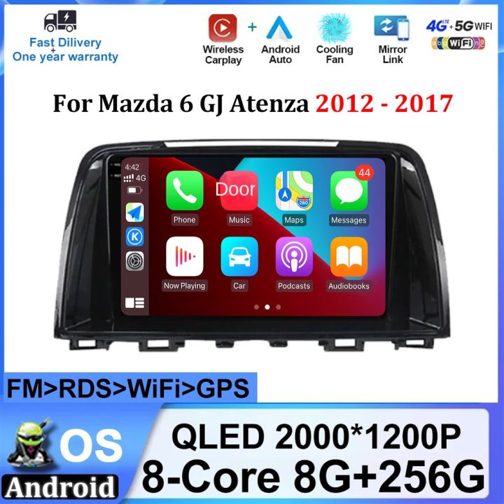 Android Intelligent System GPS Navigation for Mazda 6 GJ Atenza 2012 ...