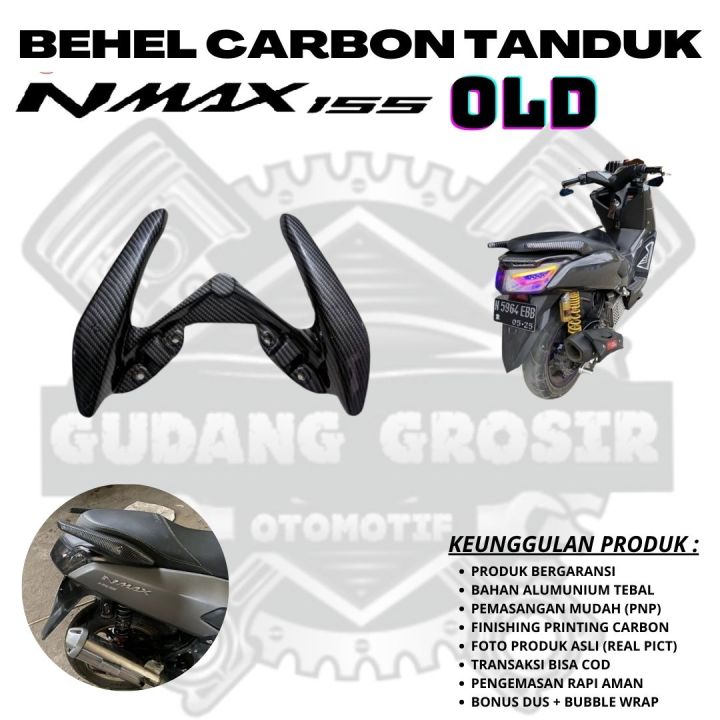 Behel Tanduk Carbon Nmx Old PNP begel Carbon Tanduk Nmax Old PNP Behel ...