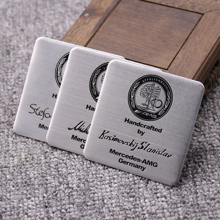 Applicable to Mercedes-Benz Engine AMG Designer Signature Nameplate ...