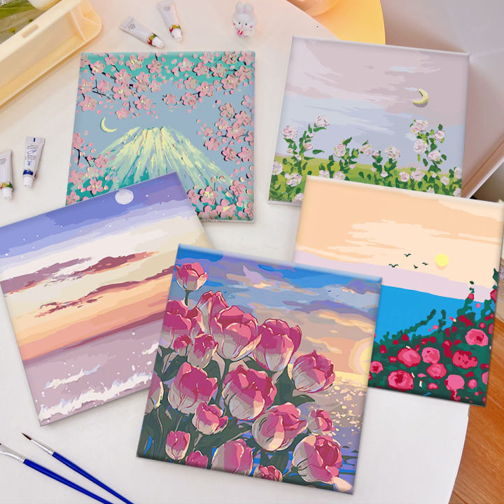 Oil Paint by Numbers for Adults Beginner, DIY Digital Painting with ...