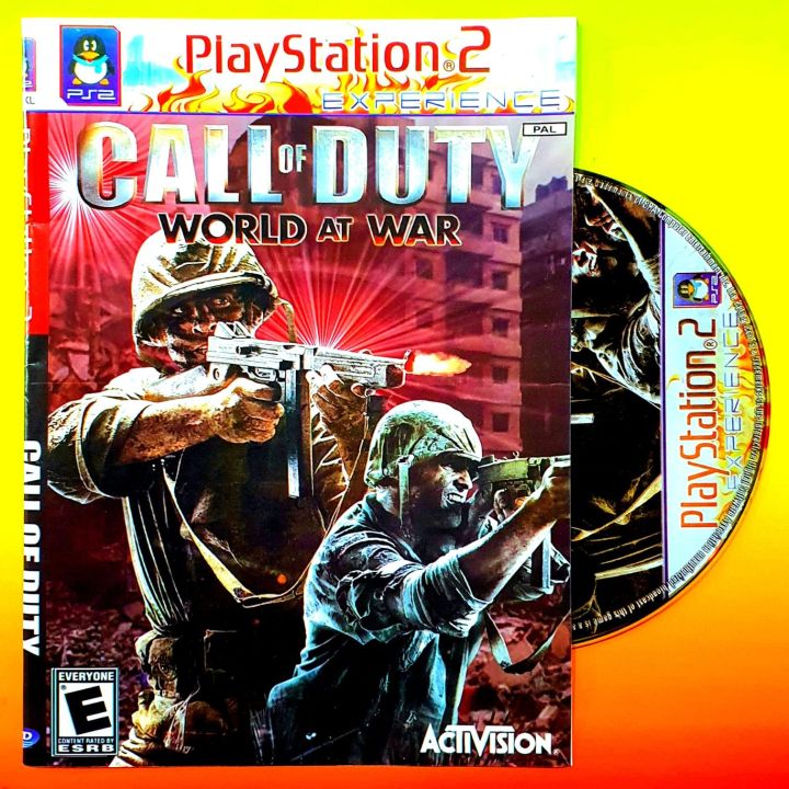 KASET PLAYSTATION PS 2 VIDEO GAME CALL OF DUTY 1-KASET PS2 GAME PERANG ...