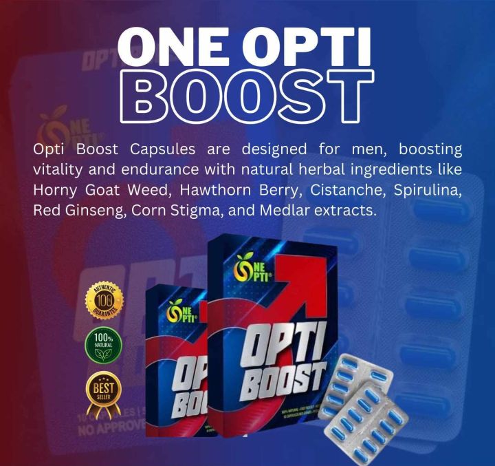 ️ORGANIC ONE OPTI BOOST 10 CAPSULE PER BOX. | Lazada PH