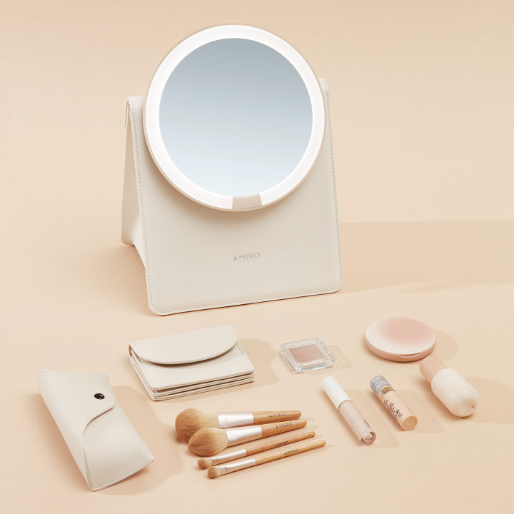 AMIRO M1 Portable Cube Magnetic LED Bag Mirror | Lazada