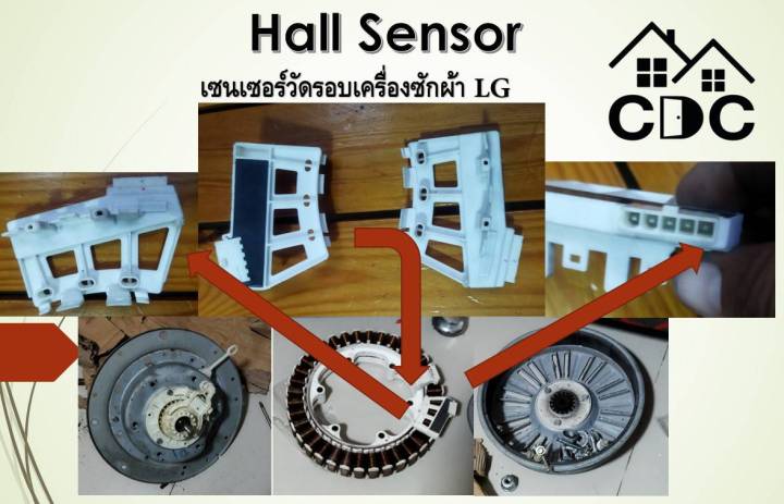 HALL Sensor เซนเซอร์วัดรอบเครื่องซักผ้า | Lazada.co.th