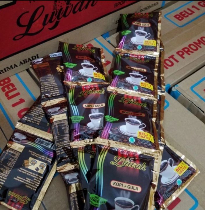 Kopi Luwak Hitam per 1 Renceng ( isi 15 sachet) | Lazada Indonesia
