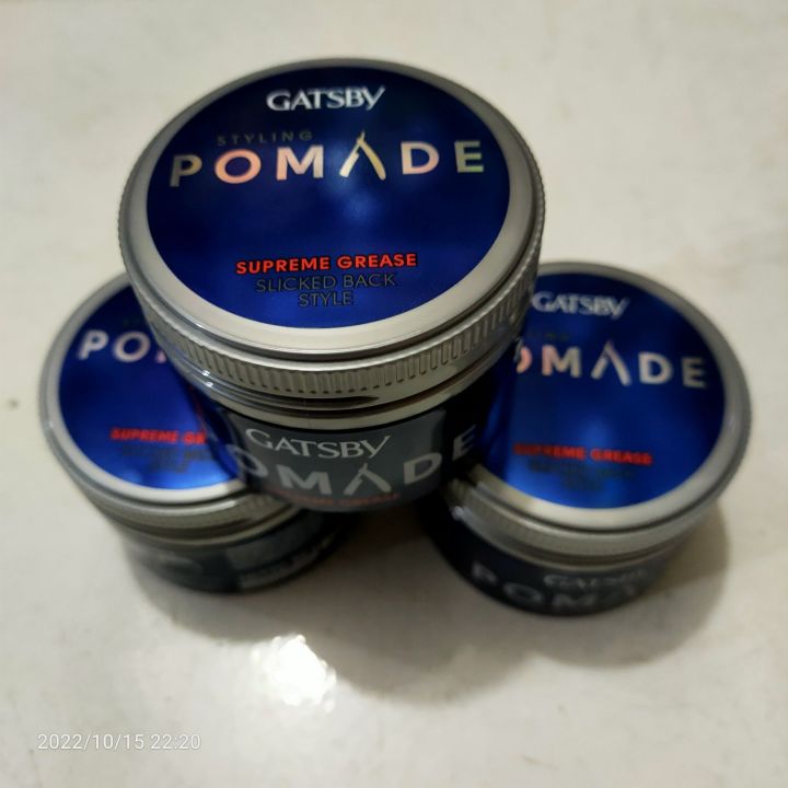 gatsby styling pomade supreme grease 75gr | Lazada Indonesia