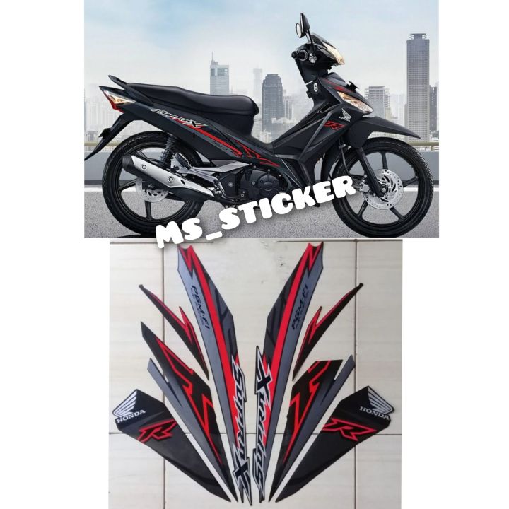 Sticker Striping Supra x 125 Fi 2018 | Lazada Indonesia