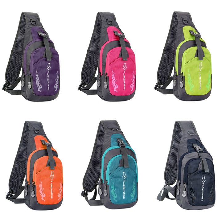 Men Sling Backpack Chest Crossbody Bag Waterproof Lightweight Chest Bag ...