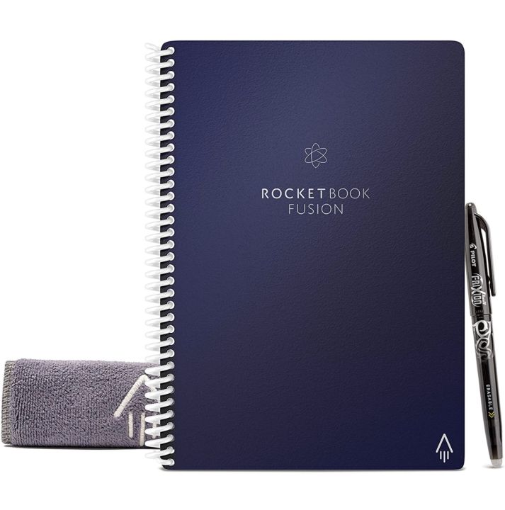 Rocketbook Fusion Smart Reusable Notebook - Calendar, To-Do Lists, and ...