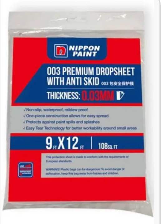 Nippon drop sheet (1 box ) 24 pcs | Lazada Singapore