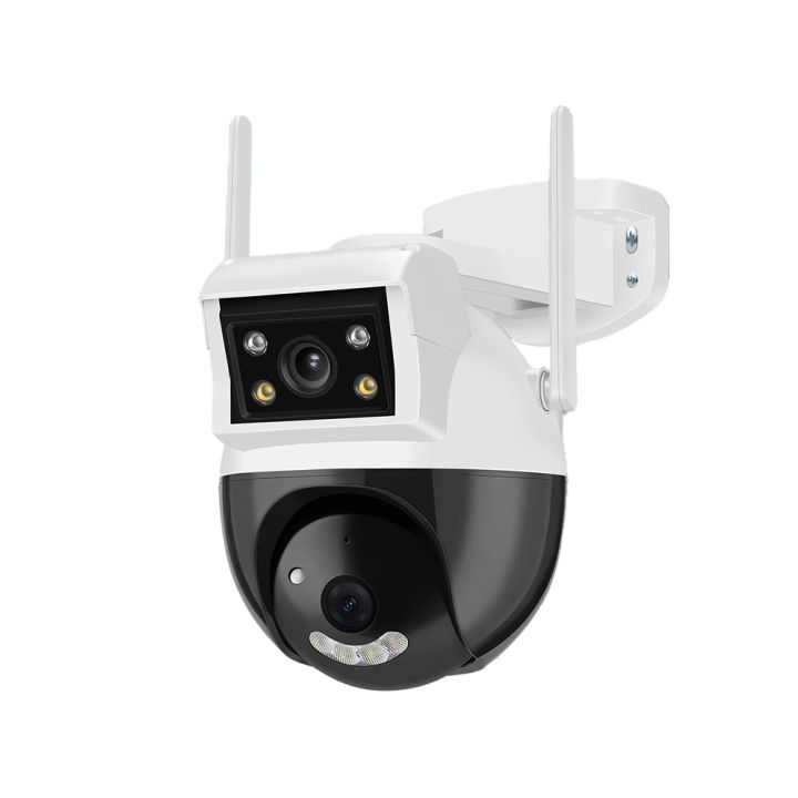 YOOSEE Y8 dual lens CCTV Camera 4MP Outdoor Waterproof cctv Ai Human ...