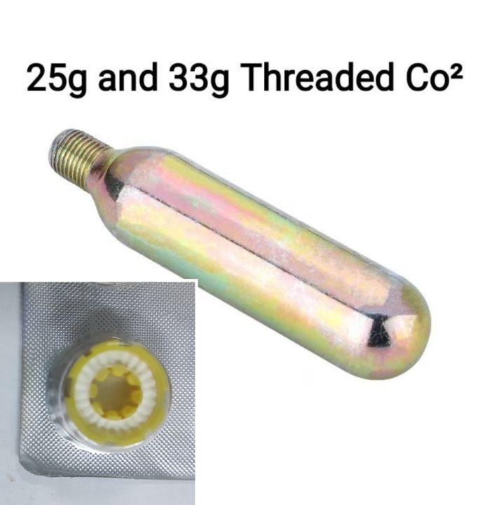 Threaded 1/2-20 For 25g and 33g Inflatable Fishing Life jacket Gas Co2 ...