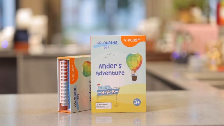 Y-Plus Stationery Set - Ander's Adventure Colouring Set | Lazada Singapore