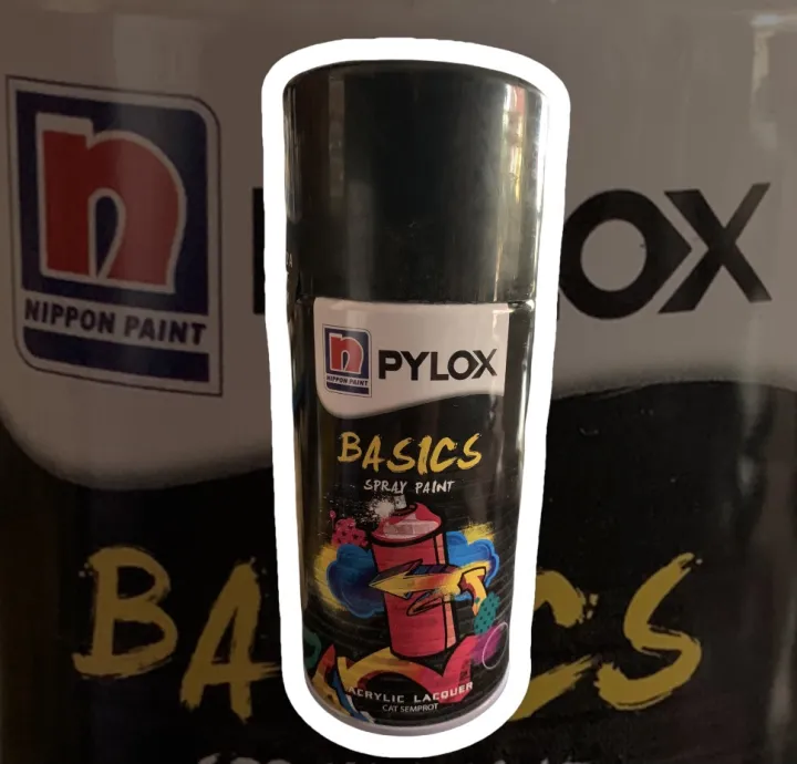 Pylox basic 300cc pilok Pylox pylok cat semprot spray paint mengkilap ...