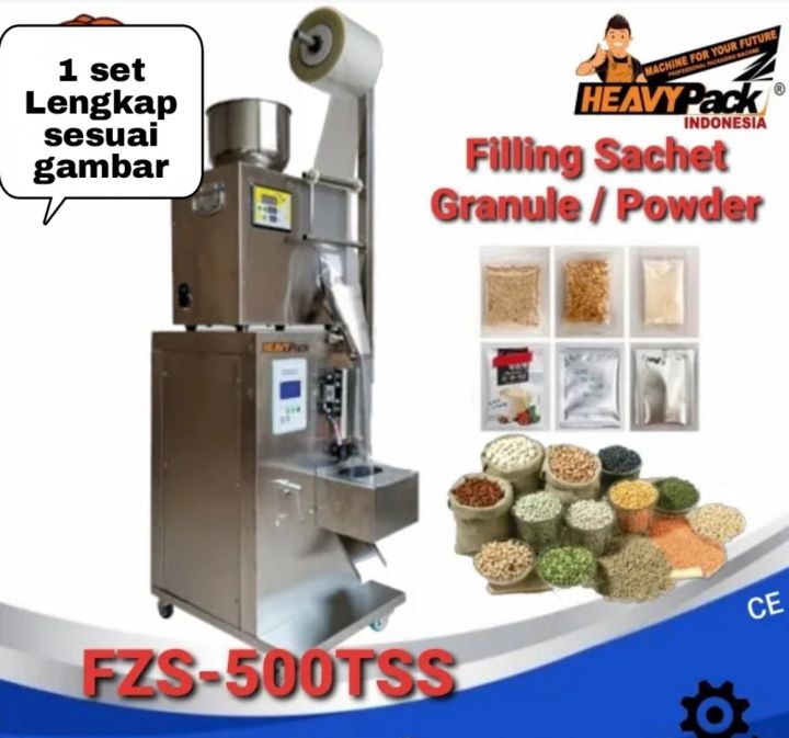Mesin Packing/Kemas Sachet Otomatis Bubuk/Powder FZS-500TSS HEAVYPACK ...