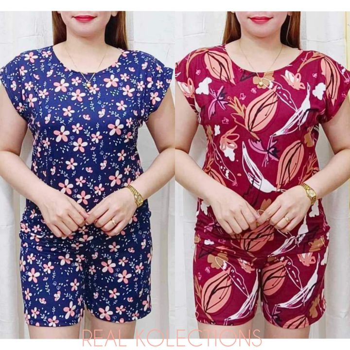 TERNO BLOUSE AND SHORT UP TO XL | Lazada PH