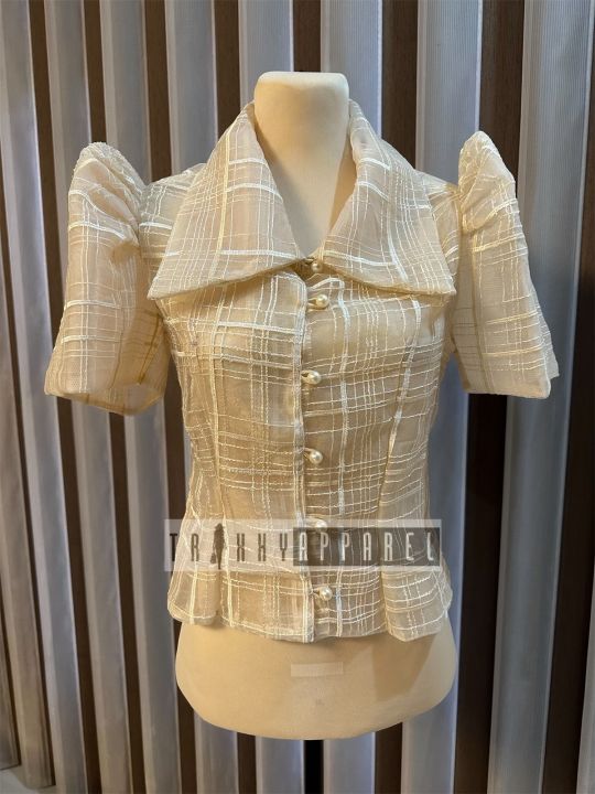 Filipiniana Top Banig Design | Lazada PH