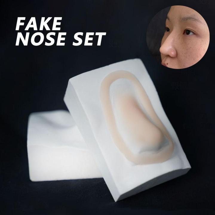 1pcs Cosplay Silicone Fake Nose Chin - Professional Makeup Special ...