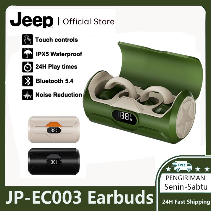 Jeep JP-EC003 Earbuds Bluetooth TWS Sporty dengan Noise Reduction dan ...
