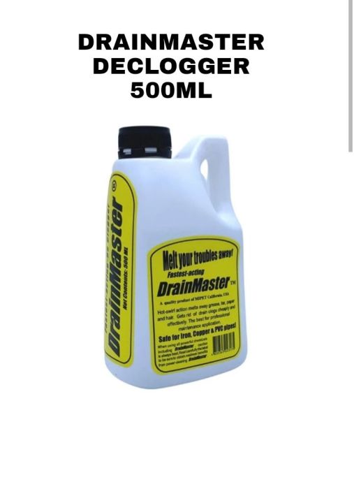 DRAINMASTER DECLOGGER 500ML | Lazada PH