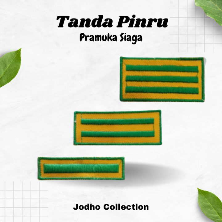 Tanda Pinru Pramuka Siaga / Tanda Pimpinan Regu Siaga | Lazada Indonesia