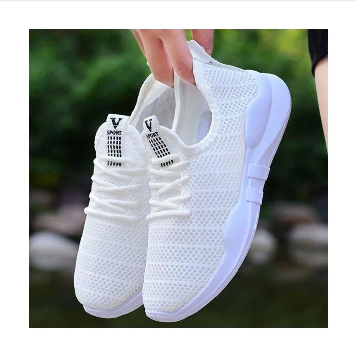 Sheii มาแรง รองเท้าผ้าใบผู้หญิงแฟชั่น ดีไซน์เรียบง่าย ใส่ได้ทุกลุคเลย ...