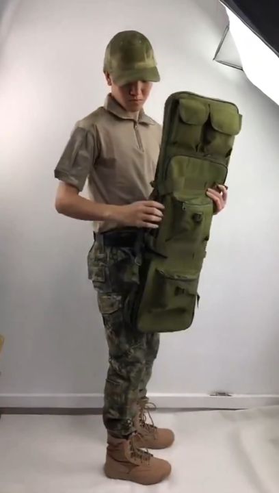 [Delivery in 3 Days] 【 Ready Stock】 85cm 100cm 120cm Tactical Molle Bag ...