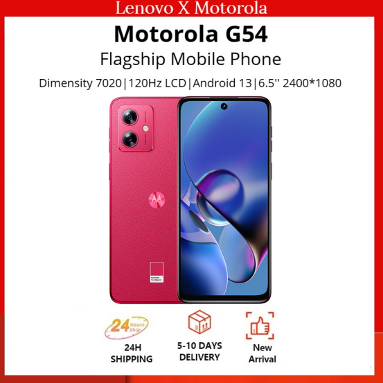 【10.10 Limited Free HUB】MOTOROLA G54 MTK Dimensity 7020 6.5 inch LCD ...