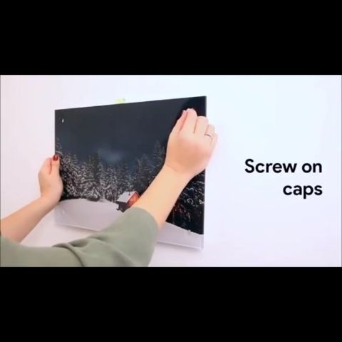 304 stainless steel Standoff Bolt Mount Sign Acrylic Signage Display ...