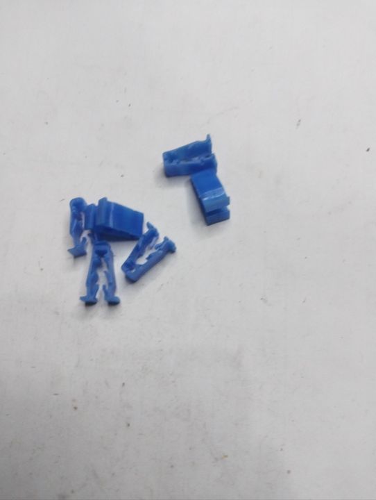 Snep Fiting clip body Fairing motor klip rivet plastik honda biru ...